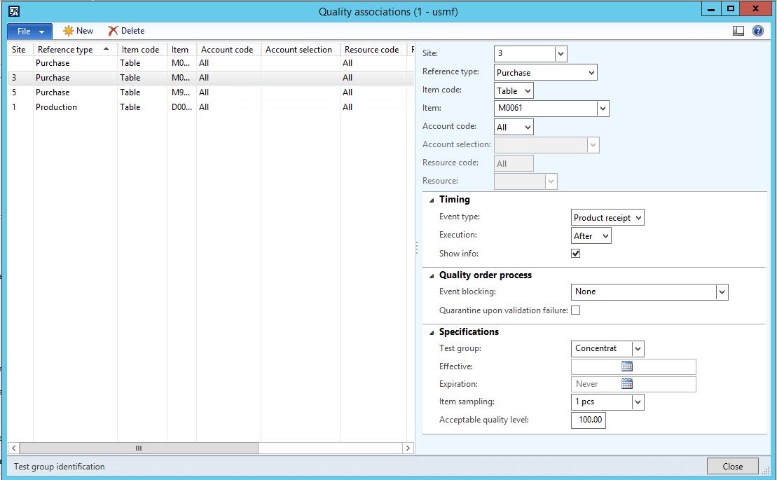 Quality management in Microsoft Dynamics AX 2012 | Rand Group