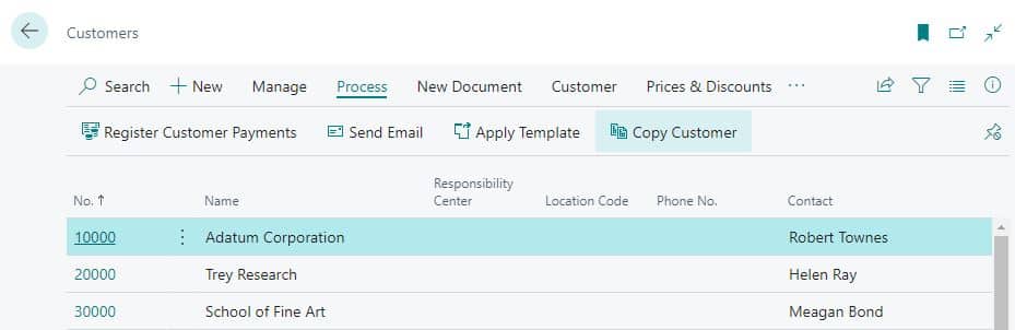How to copy master records from one company to another in Business ...
