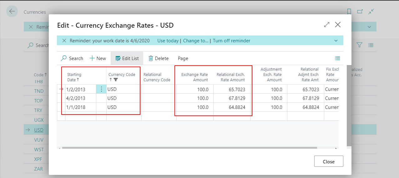 Dynamics 365 Business Central Tip of the Month: How to update currency ...