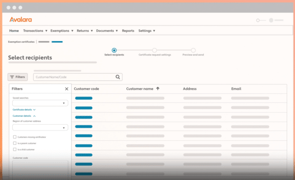 Avalara Exemption Certificate Management | Rand Group